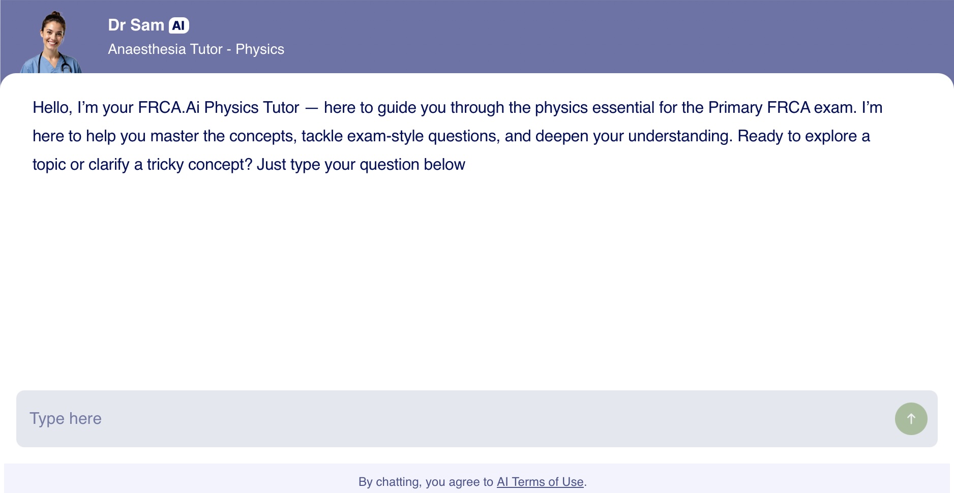 FRCA.Ai - Primary FRCA SOE – Online Viva Preparation | Medical, Anaesthesia, Exam prep | BookCPD.com